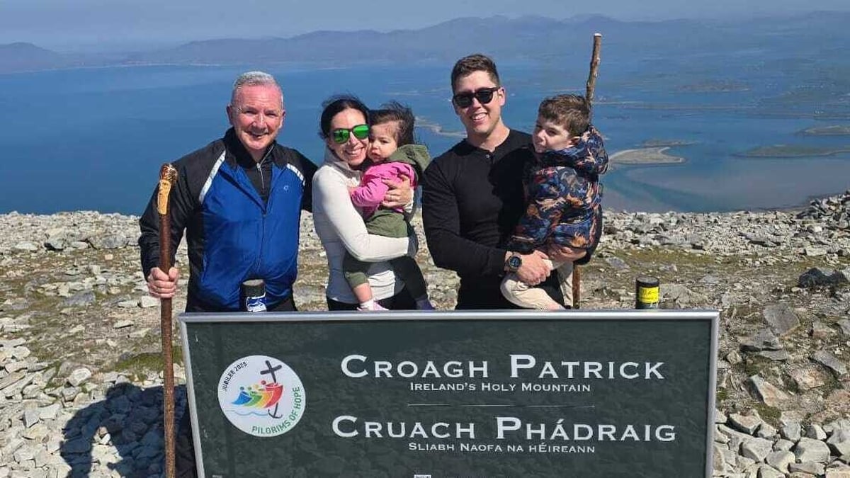 Croagh Patrick wedding and christenings for one family | Oliver Callan ...