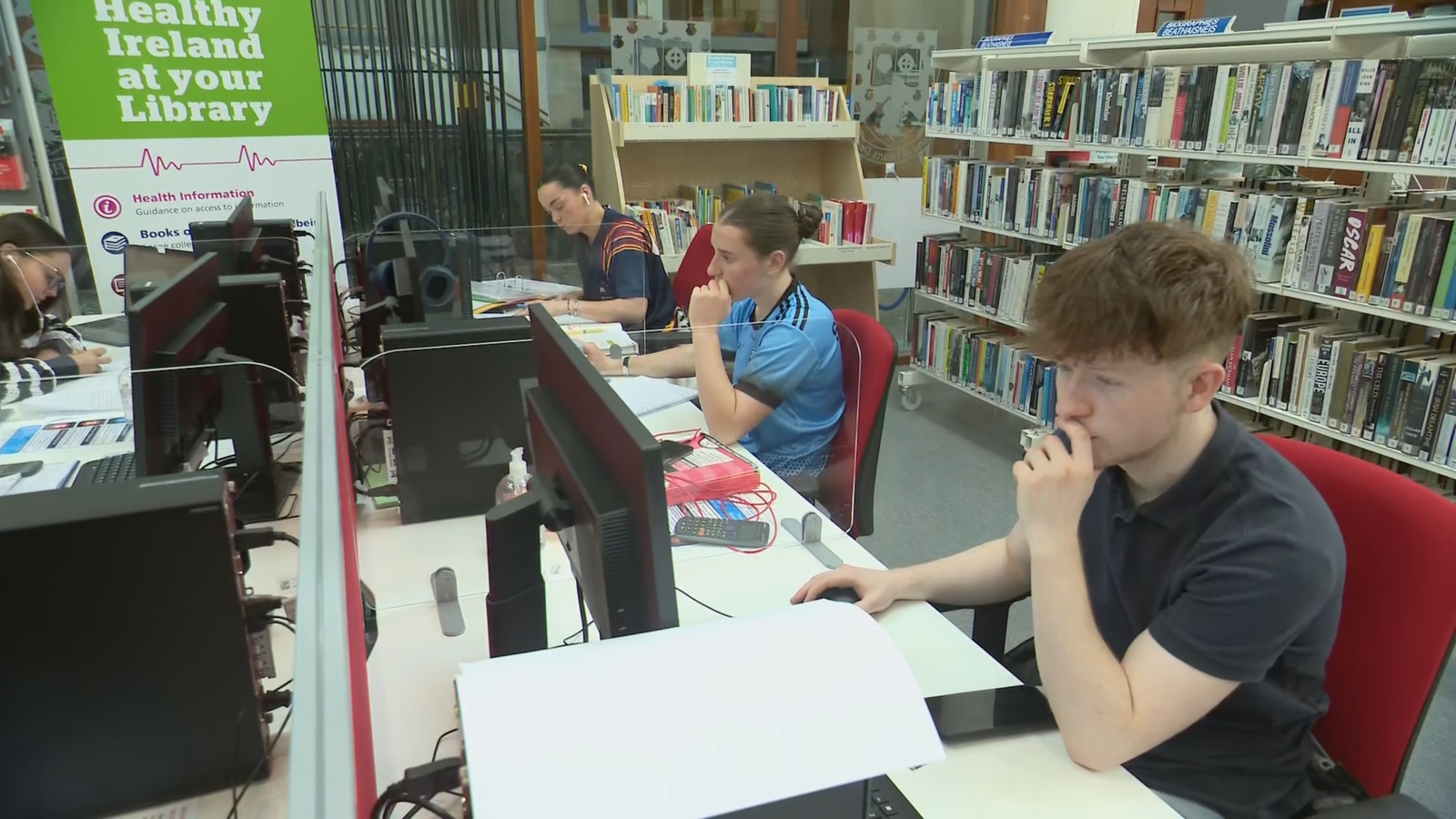 Students prepare for LC in 'peaceful' Co Sligo library