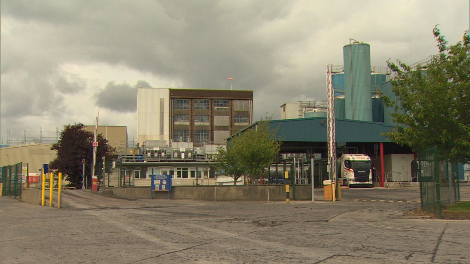 Five given treatment after cheese factory chemical spill