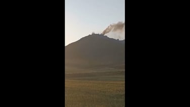 Video | Smoke cloud seen coming from Iran's Subashi radar site | RTÉ
