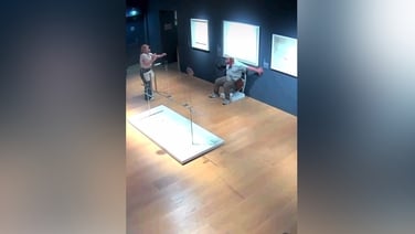 Video | Museum visitor damages crystal-covered ‘Van Gogh’ chair | RTÉ