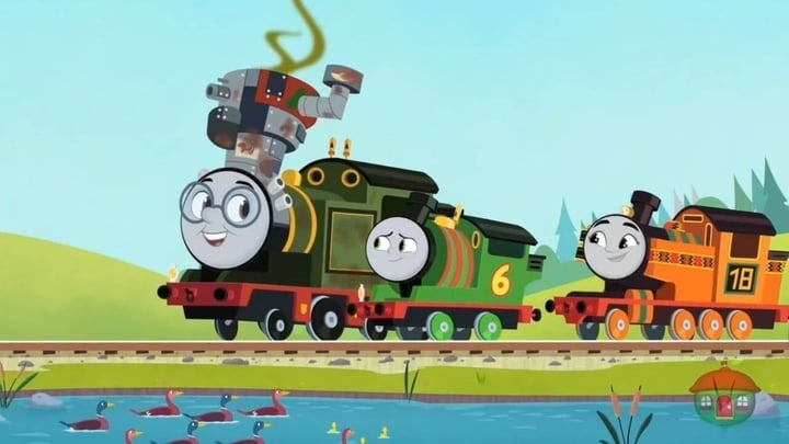 Thomas and Friends: All Engines Go S27E21 - Percys Duck Dilemma - RTÉ ...