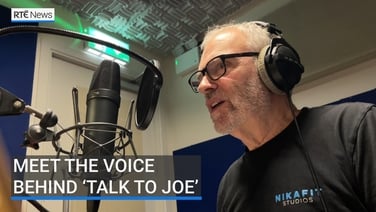 Video | Meet the voice behind 'Talk to Joe' | RTÉ