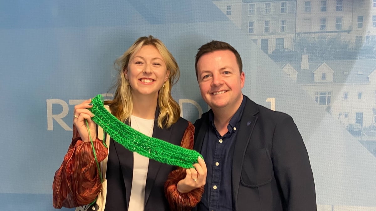 Travel influencer Éadaoin Fitzmaurice learns to crochet | Oliver Callan ...