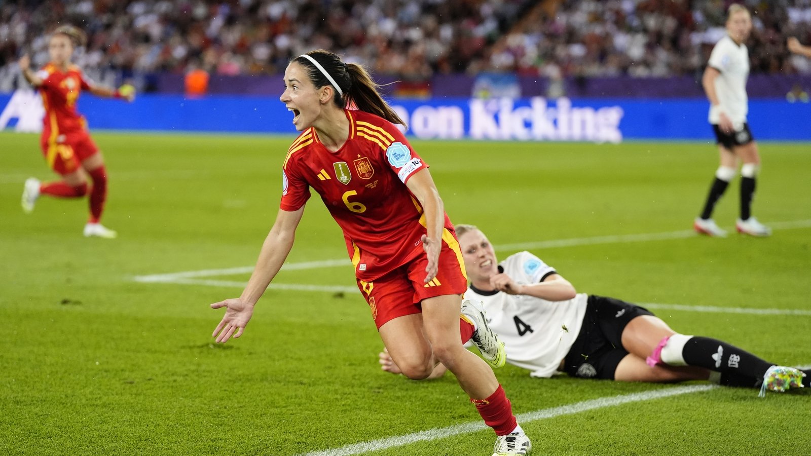 Euro 2025 semi-final: Germany 0-1 Spain - recap