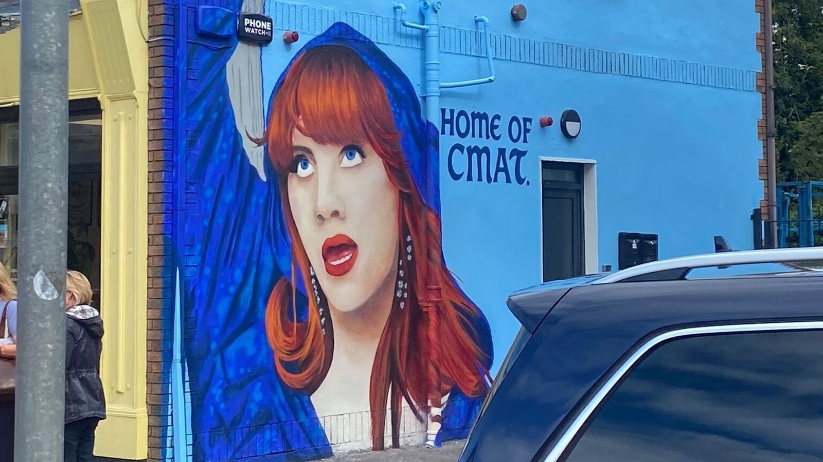 Mural of CMAT unveiled in singer's hometown Dunboyne