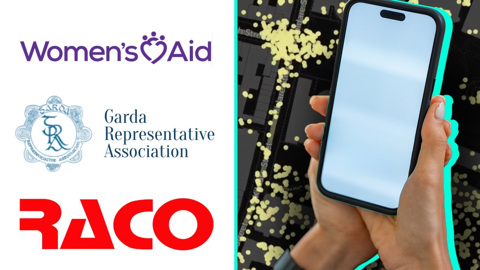 GRA, RACO and Women's Aid call for end to sale of location data