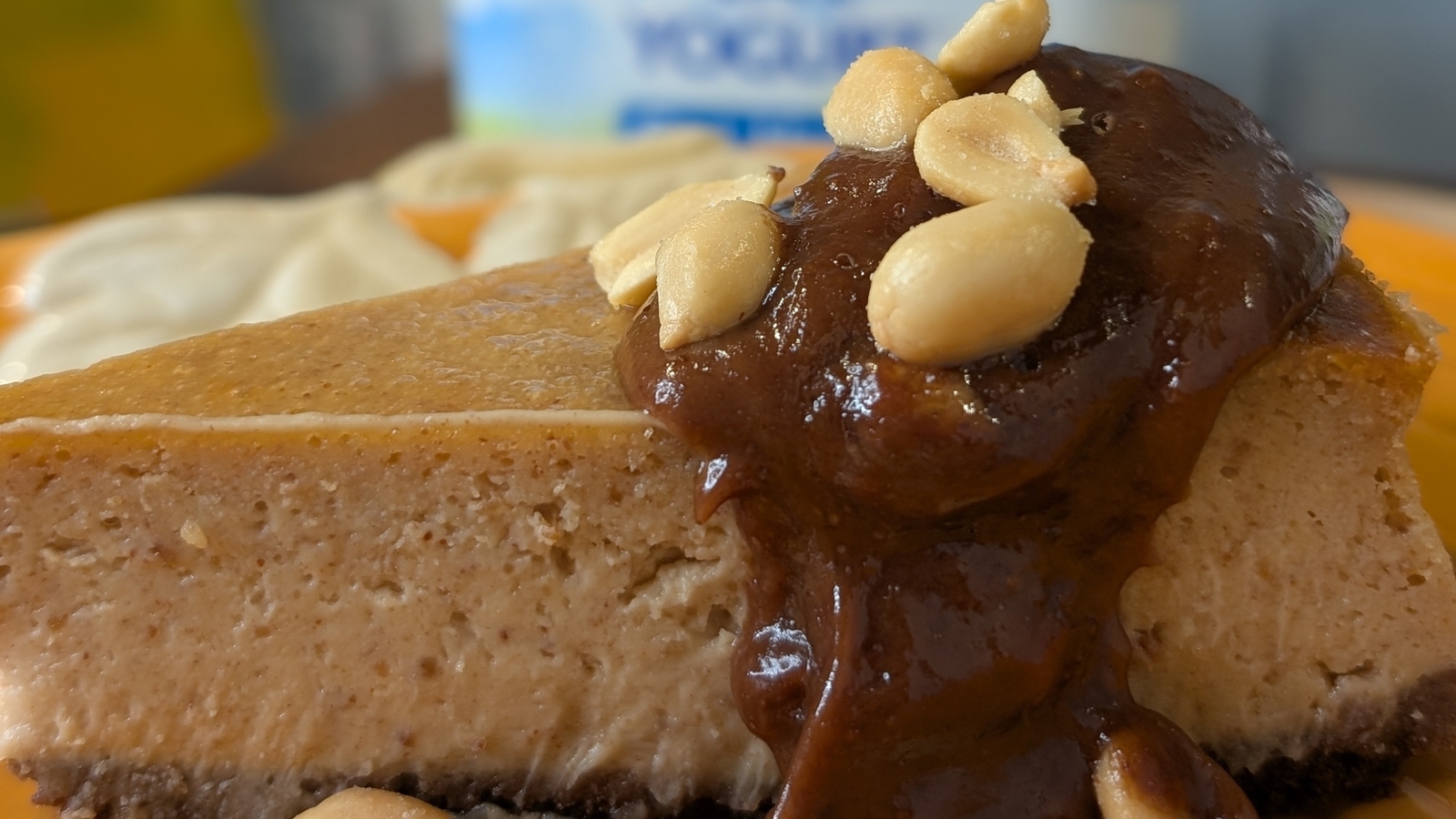 Eunice Power's peanut butter cheesecake