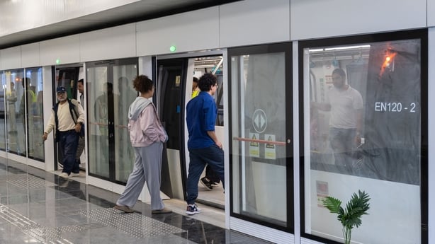 Cairo's new monorail glides above a city struggling below